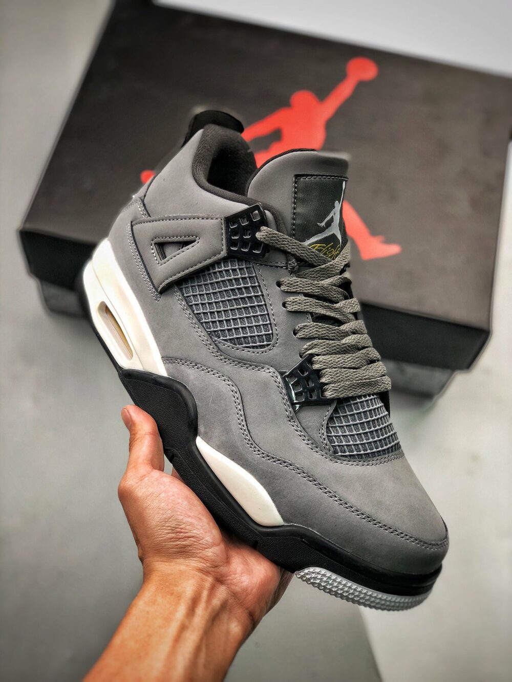 Réplica AIR JORDAN 4 RETRO ‘COOL GREY’ 2019 – Taximarket